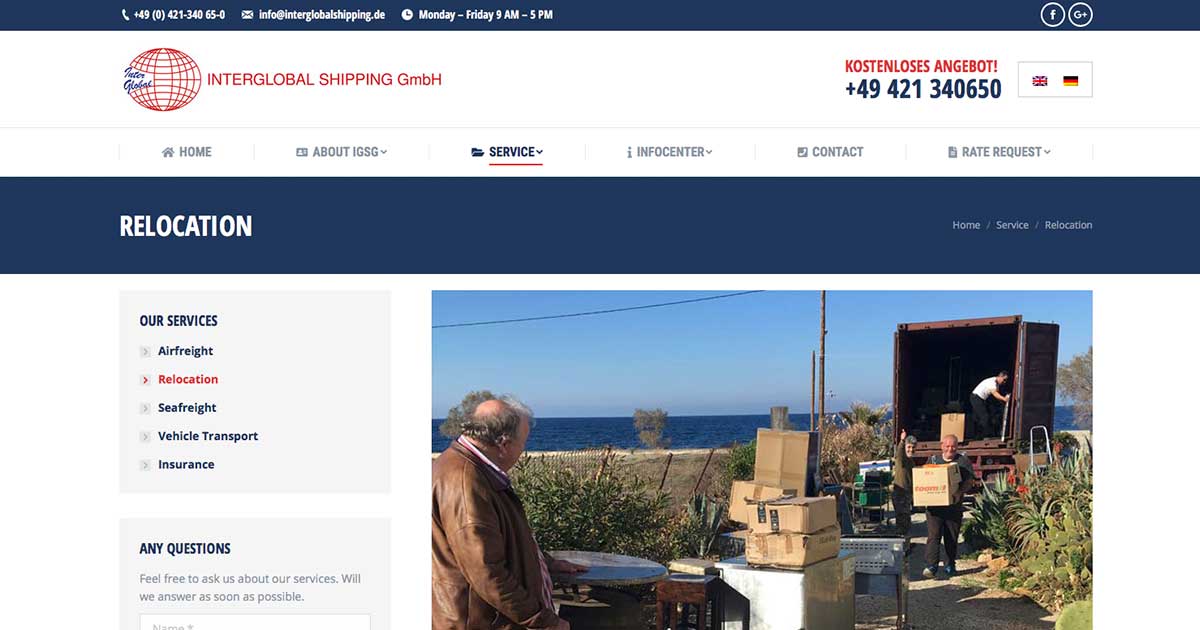 Relocation | Interglobal Shipping by F.W. Neukirch GmbH & Co. KG